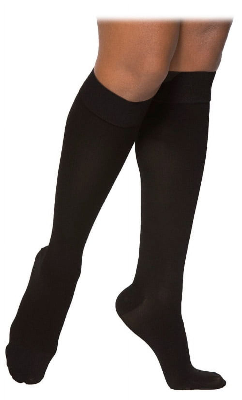 Activa Graduated Therapy Knee High 20-30mmHg (Black) Small - Walmart.com