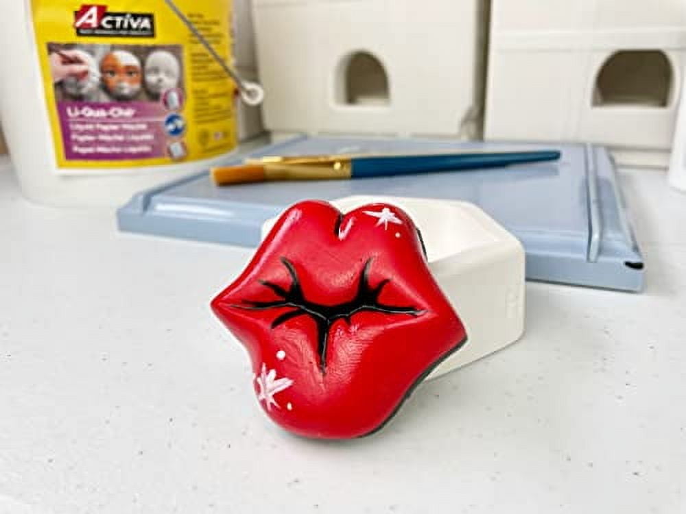 Activa Li-Qua-Che Pourable Paper Mache 1 Gallon Casting Compound, White ...