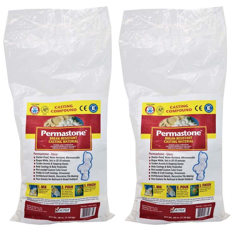 Activa PermaStone Casting Compound, 48 oz., Pack of 2 - Walmart.com