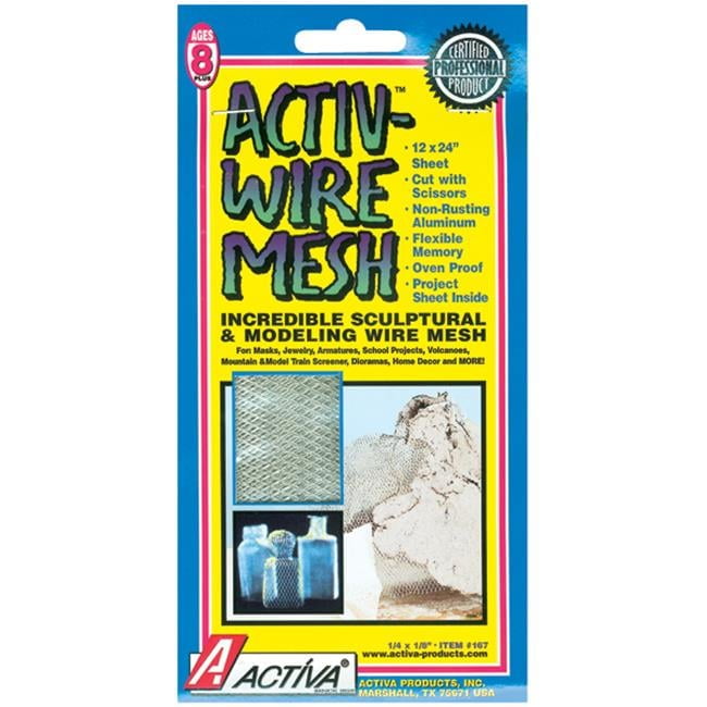 Activa Products Activ-Wire Mesh 12 x 24 InchSheet - Walmart.com