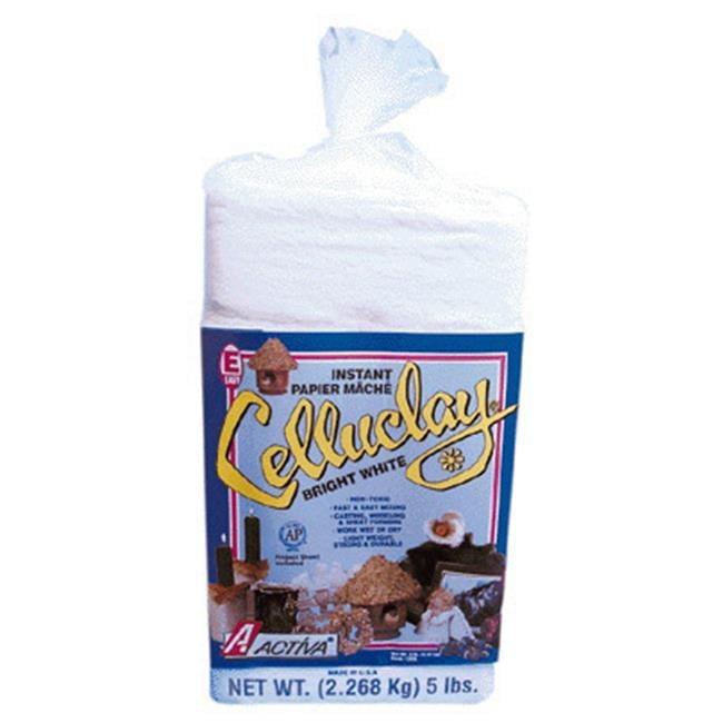 Activa Products Celluclay Bright White 5 Lb Package - Walmart.com