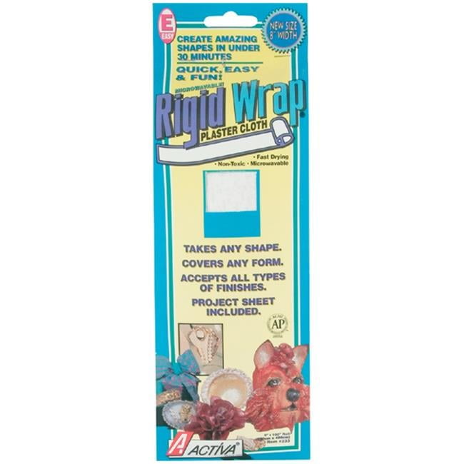 Activa Products Rigid Wrap Plaster Cloth 8''X180 - Walmart.com