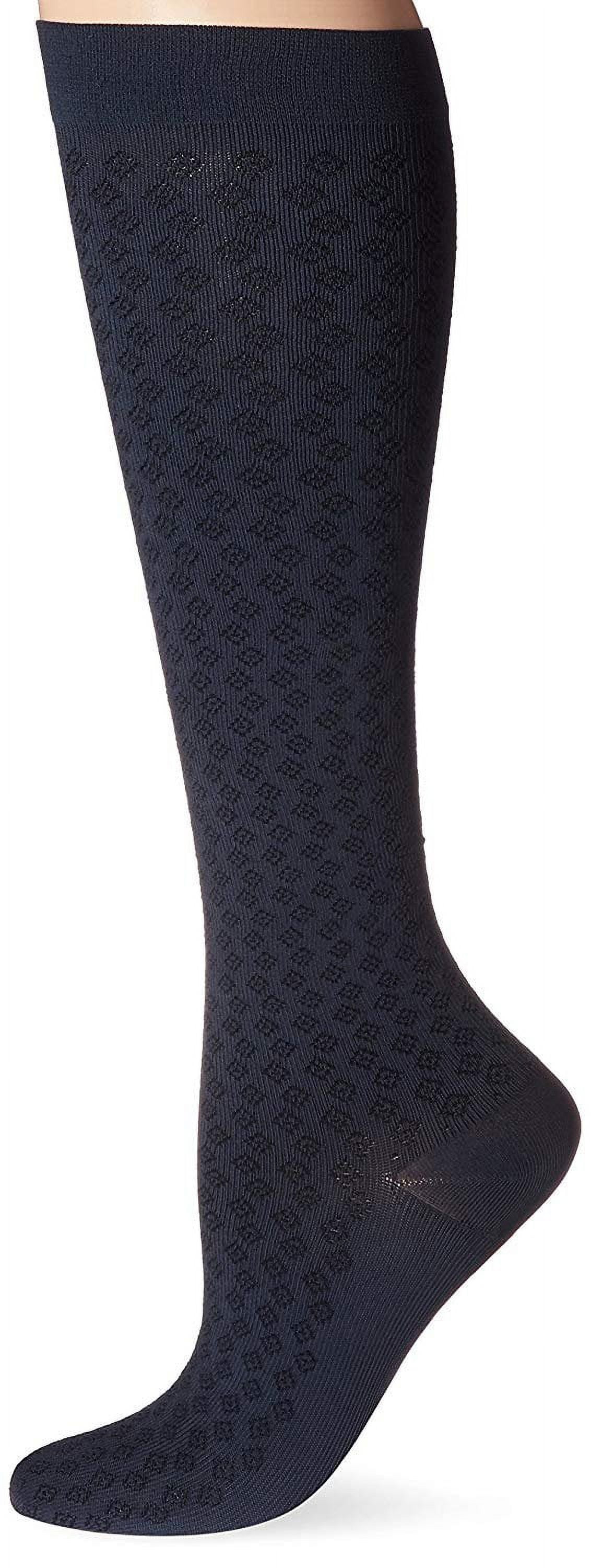 Activa Sheer Therapy (Diamond Pattern) Dress Socks 15-20 (Navy) X-Large - Walmart.com