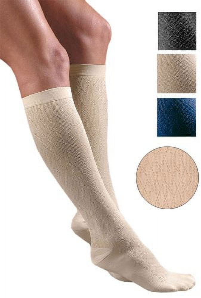 Activa Sheer Therapy Women's Pattern Socks 15-20 mmHg Knee High - Walmart.com