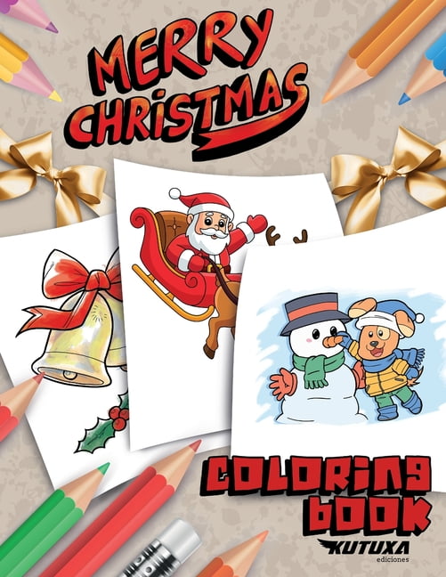 Activate+: Merry Christmas Coloring Book: The perfect Christmas ...