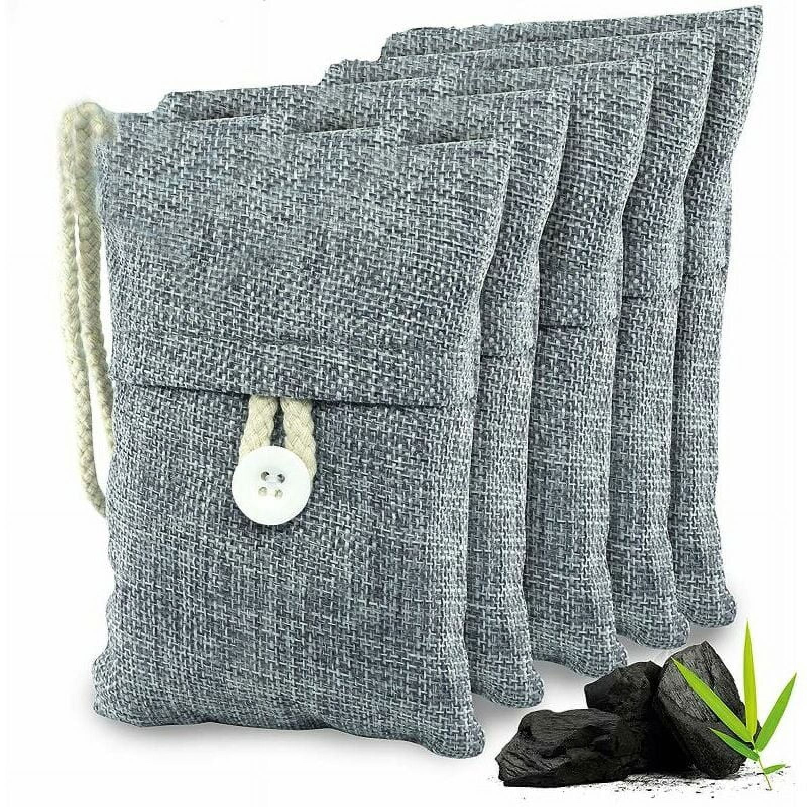 Activated Bamboo Charcoal, Deodorizer: Air Purifying Bag & Moisture ...