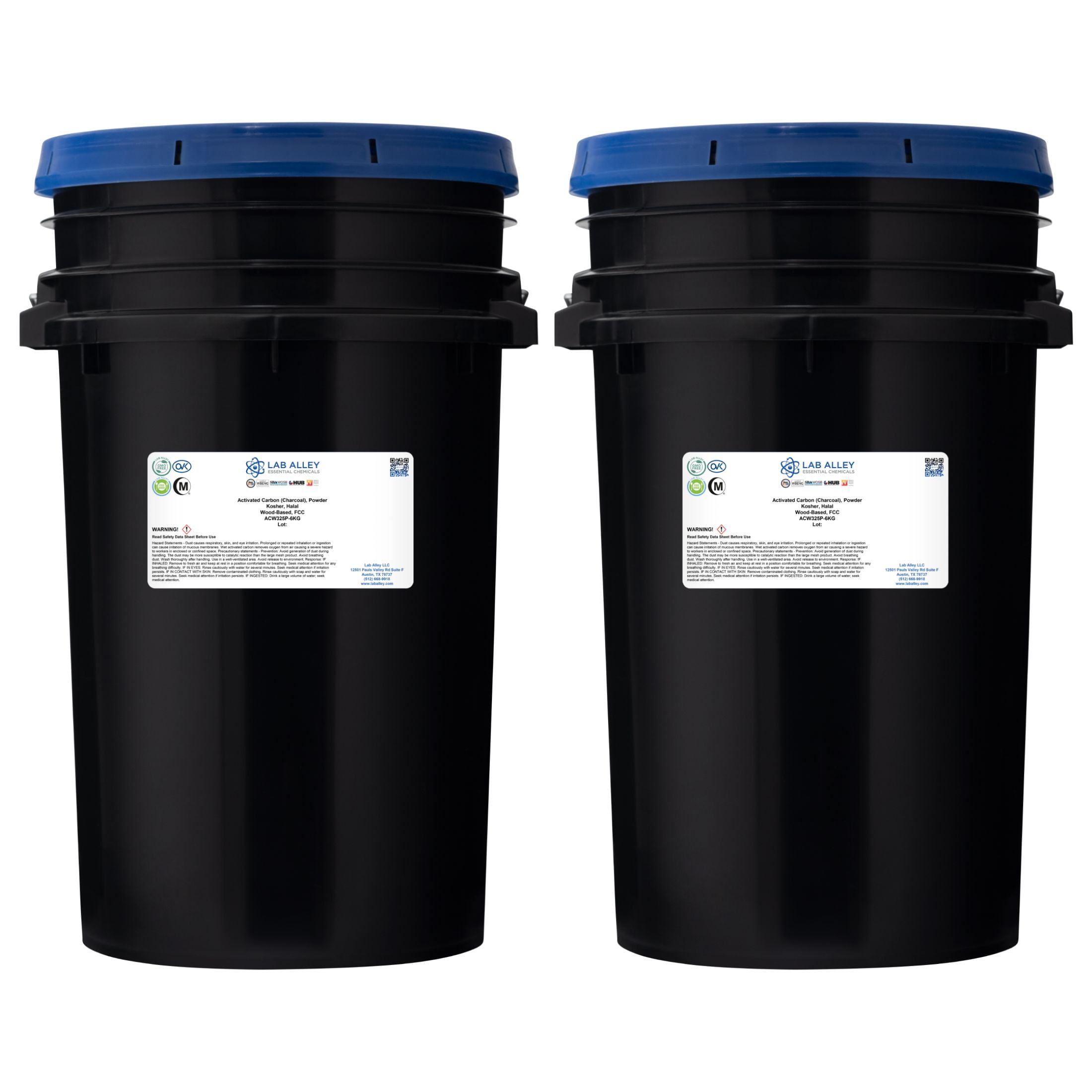 Lab Alley Activated Charcoal Powder, Food Grade, Kosher Certified ...