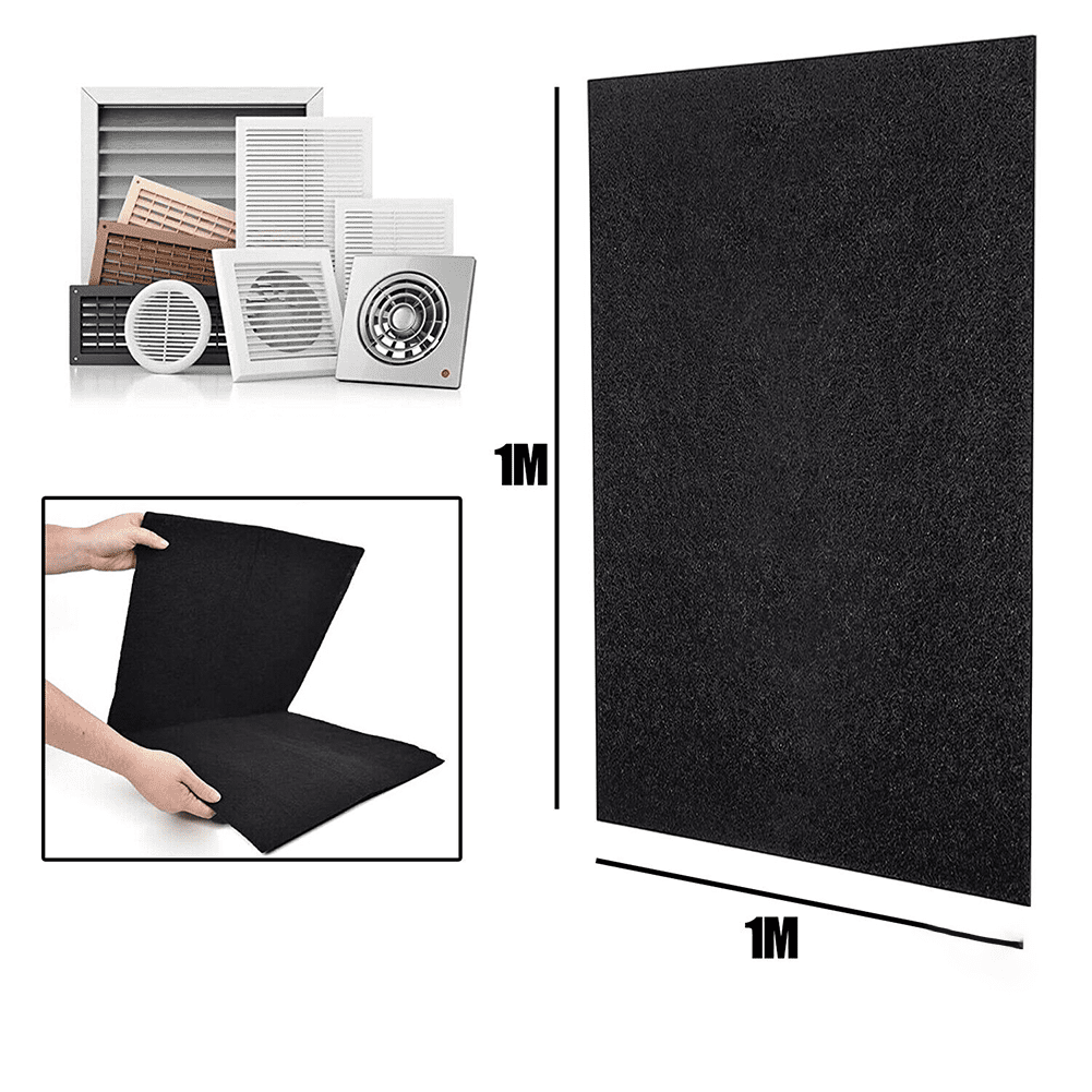 Activated Carbon Filter Sponge Carbon Filter Cooker Hood Extractor ...