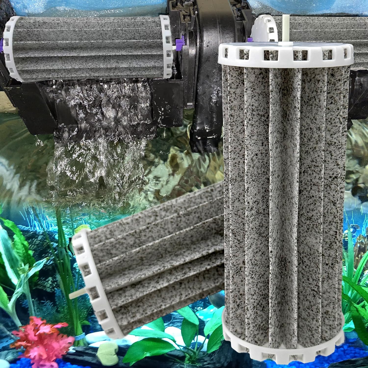 Activated Carbon Replacement Filters for Penguin Bio-Wheel Power 200B ...