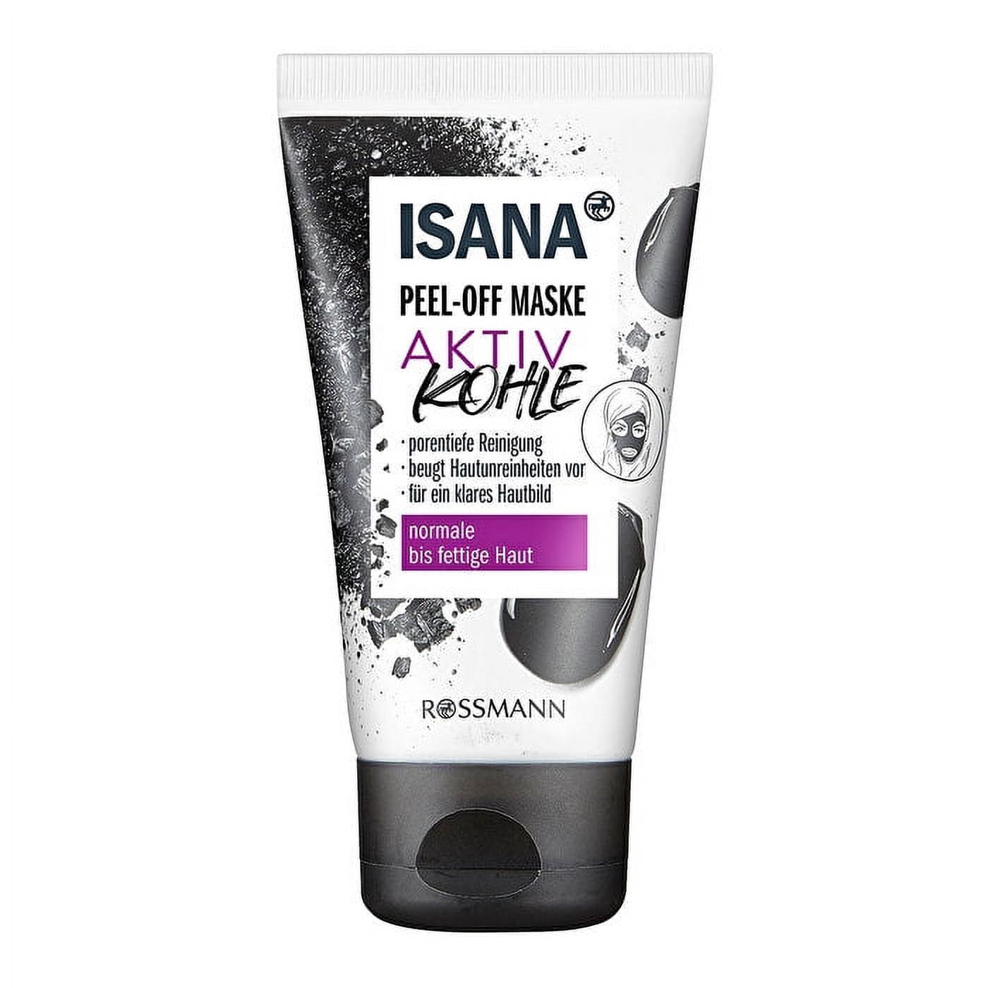 Isana Activated Coal Mask Peel of - Walmart.com
