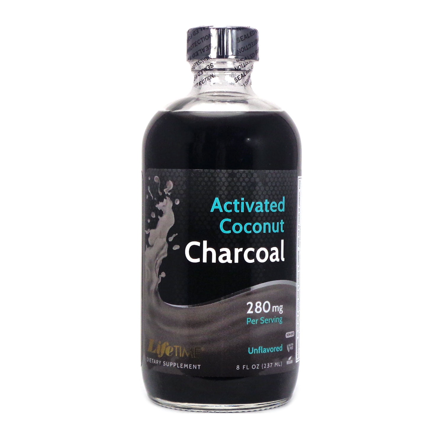 Lifetime Activated Coconut Charcoal Detox Supplement - Unflavored ...