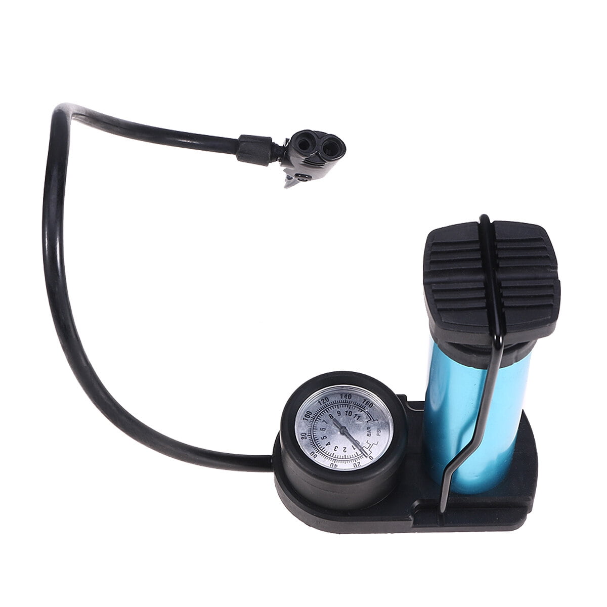 BESTOYARD Mini Portable High Pressure Foot Pump for Bike Tire Inflator ...