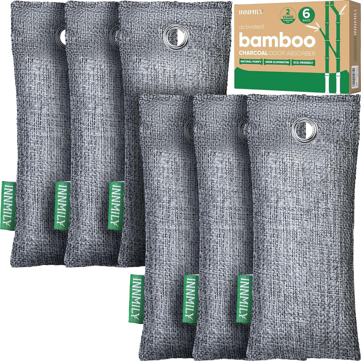 Activated carbon deodorant, 6 packs of natural deodorant, suitable for ...