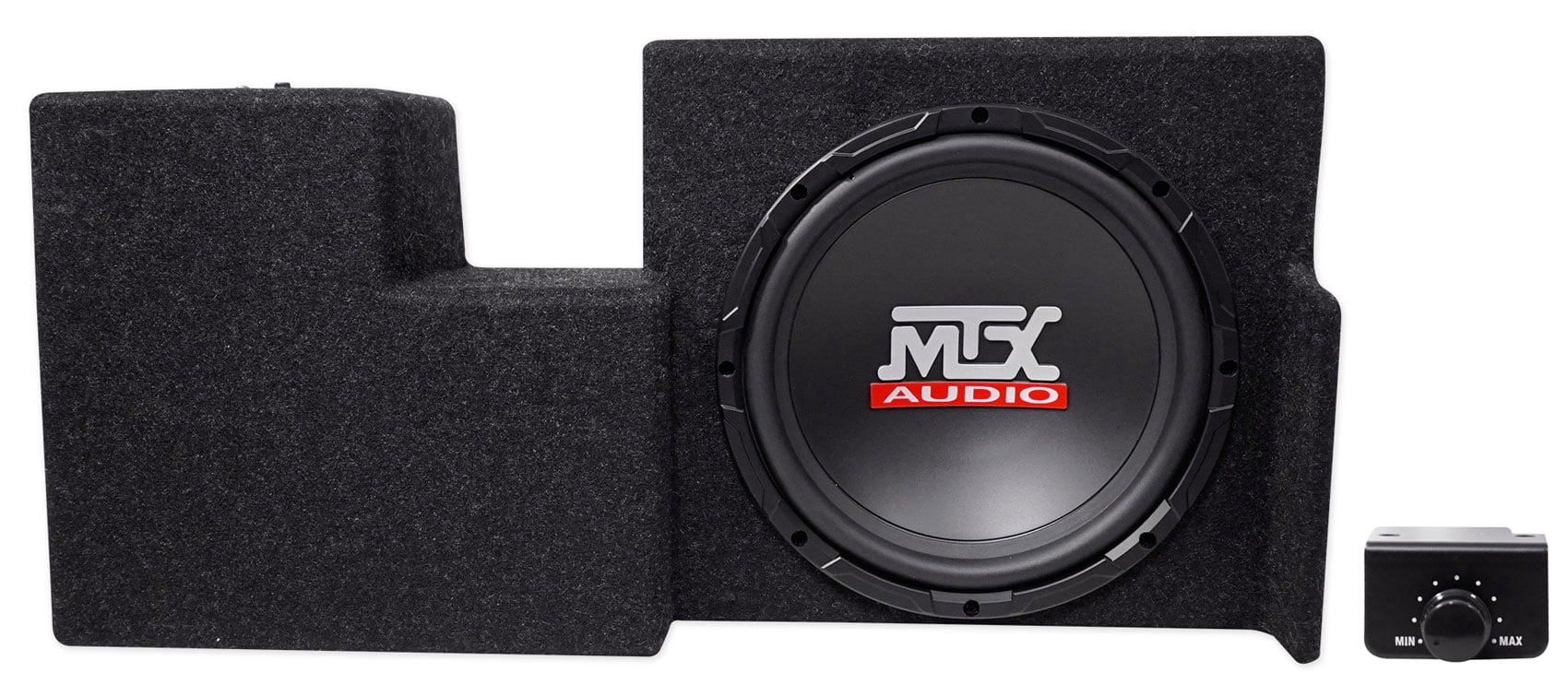 Active 10" MTX Subwoofer+Sealed Sub Box Enclosure For 09-15 Ford F-150 ...