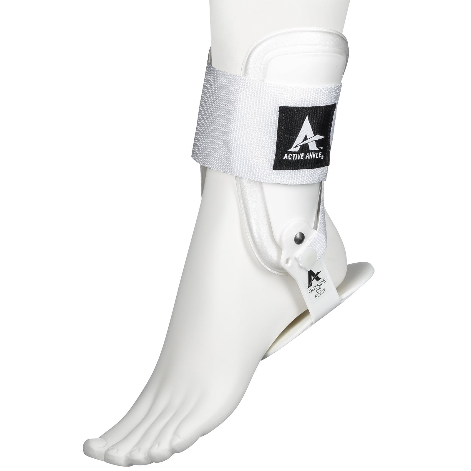 Active Ankle T2 Ankle Brace, White, Large HSA/FSA Eligible - Walmart.com