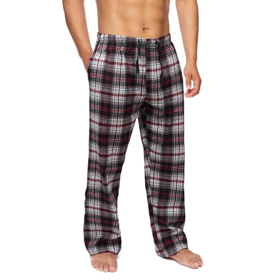 Active Club Men’s Flannel Pajama Pants – Soft Sleep & Lounge Pants with ...