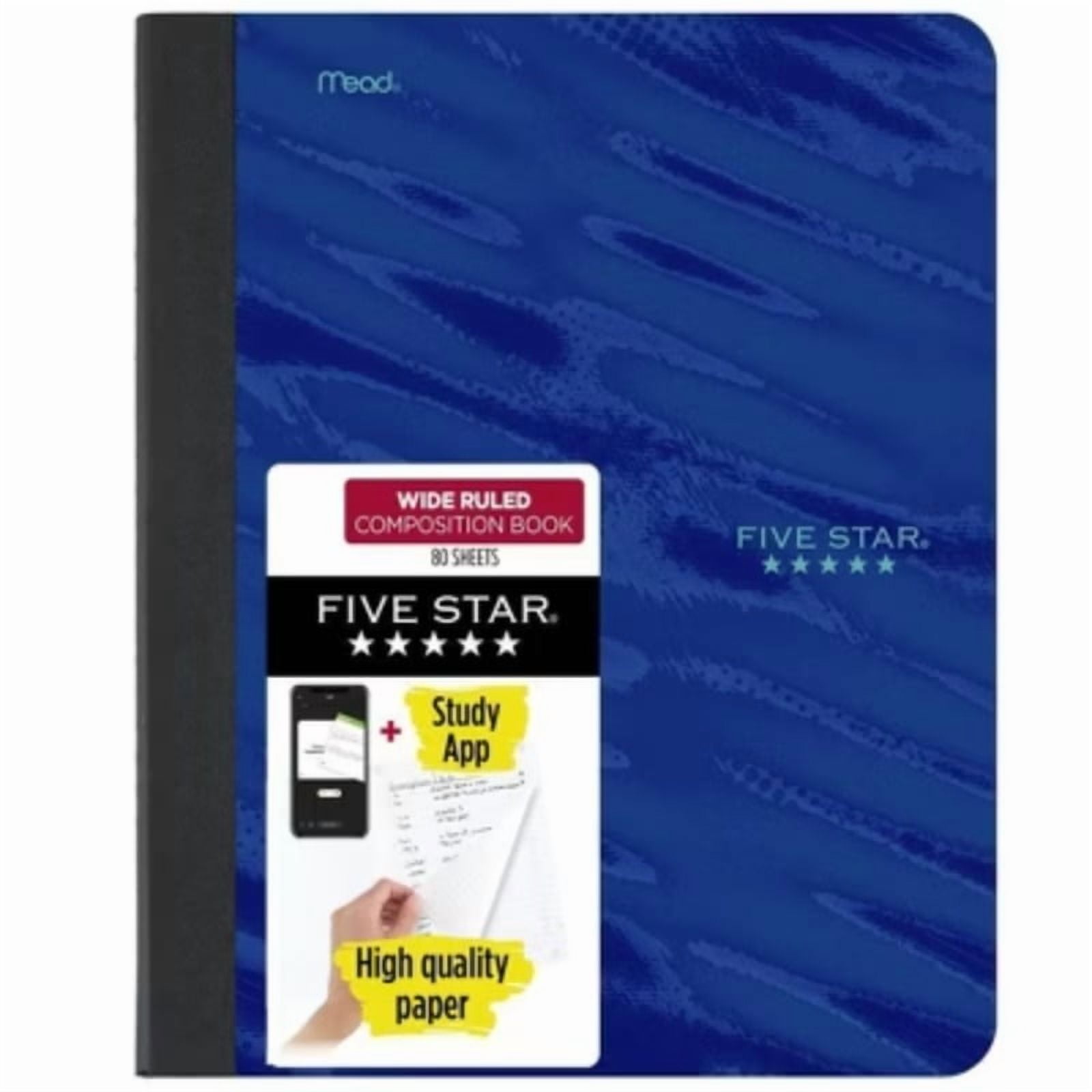 Active Comp Book Blue Wide Ruled 80ct - Walmart.com