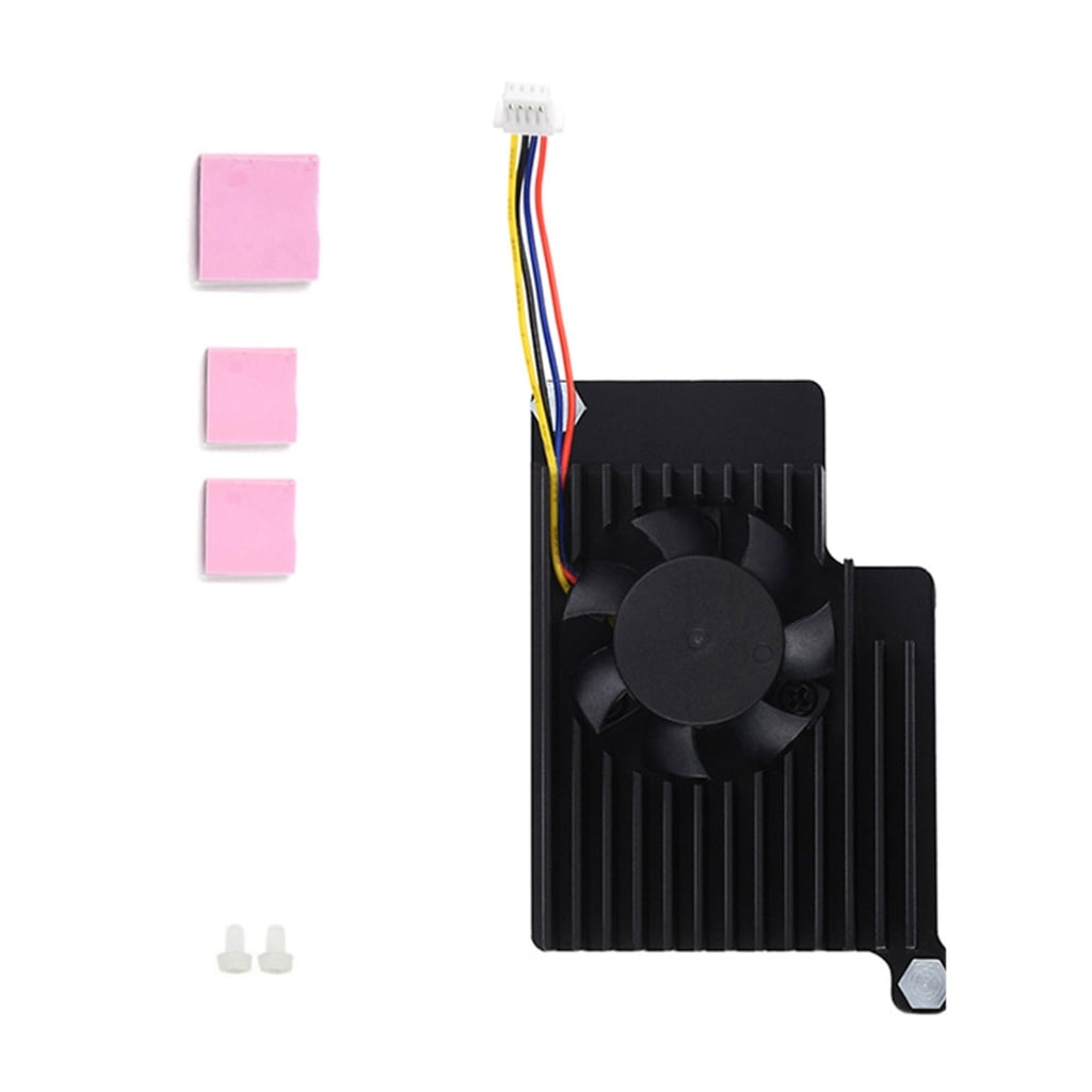 Active Cooling Fan and Aluminum Heatsink Combo with Self-adhesive ...