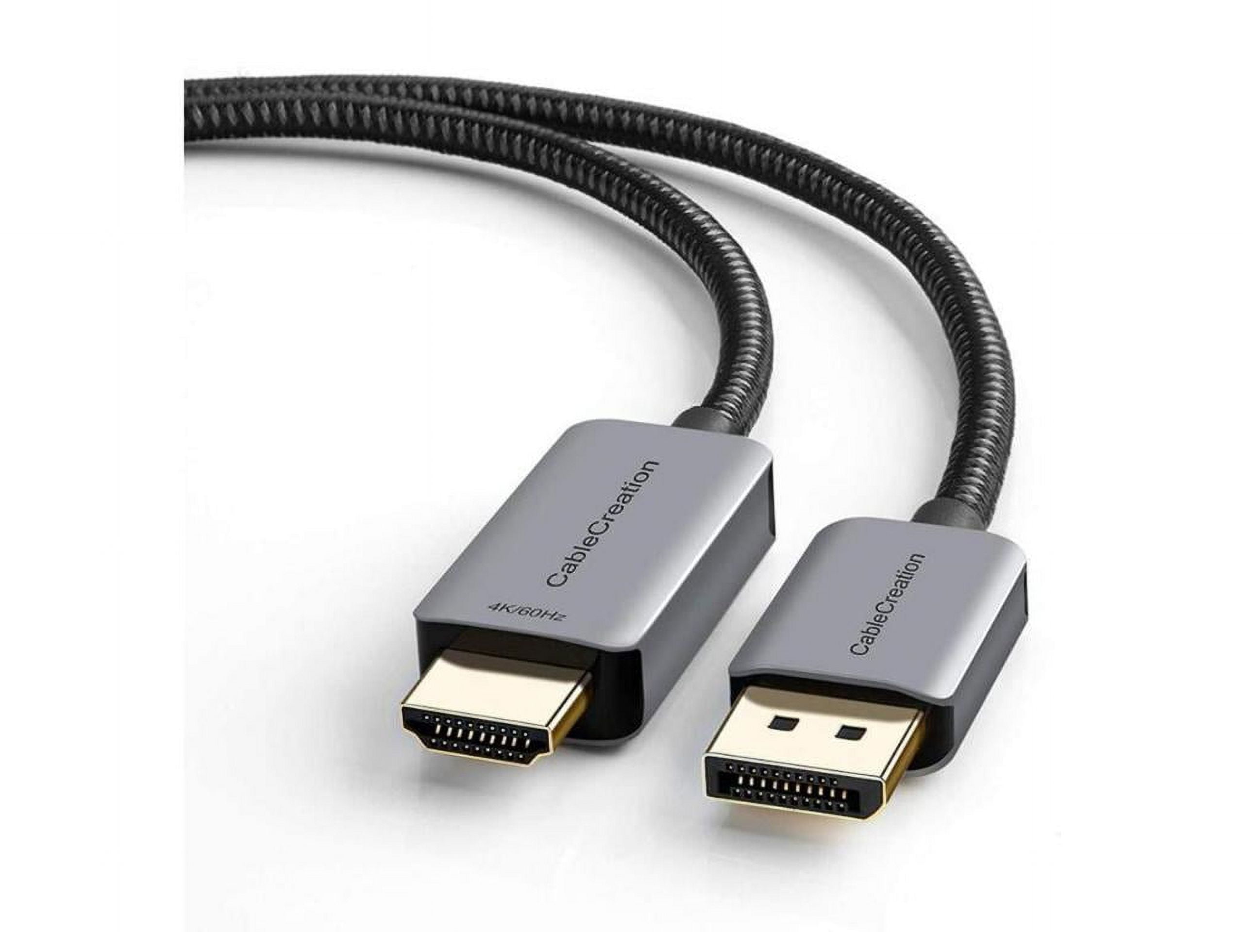 Active DP to HDMI Cable HDR 4K@60Hz 2K@144Hz 1080P@144Hz CableCreation ...