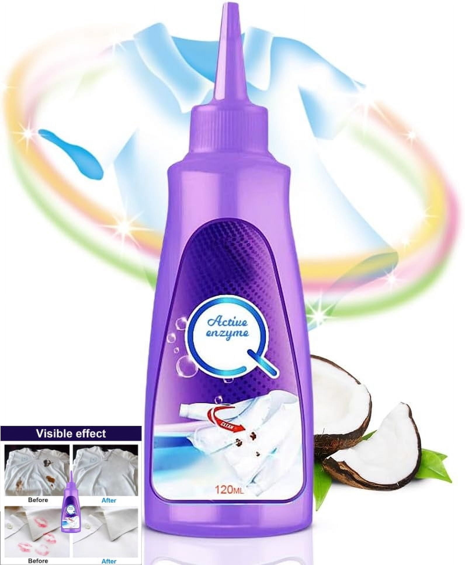 Active Enzyme Laundry Stain Remover, 2025 New upgraded White Shirt ...
