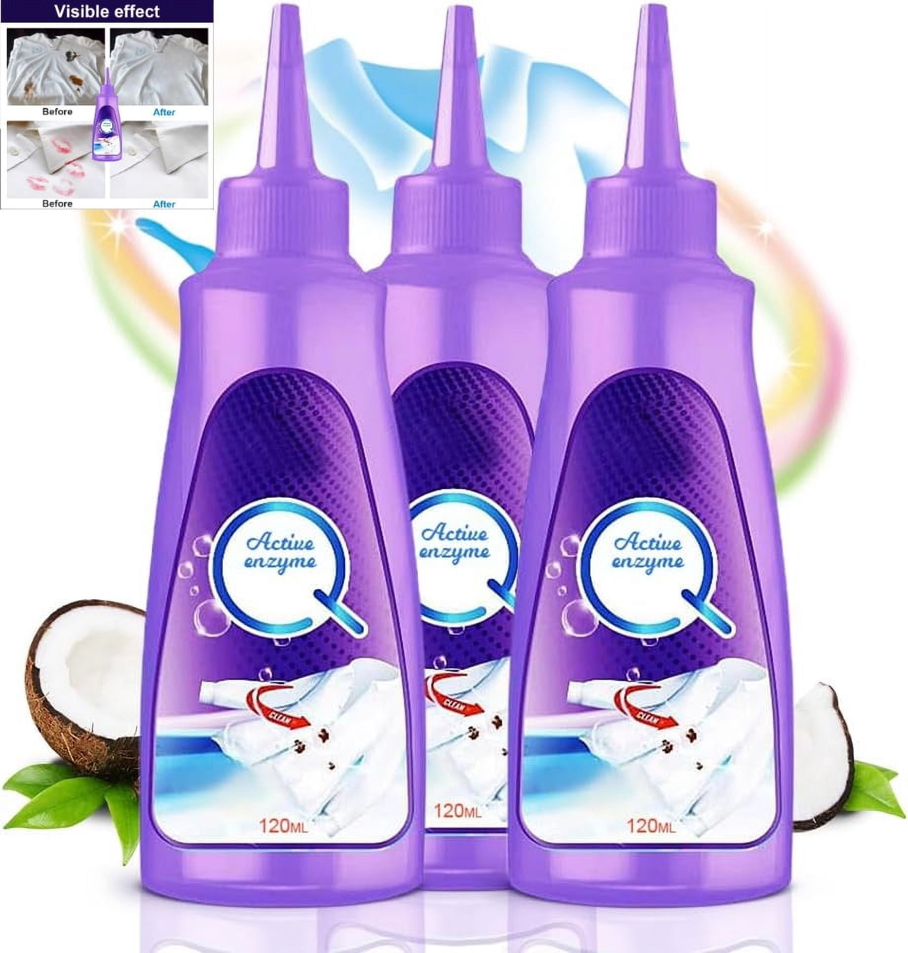 Active Enzyme Laundry Stain Remover, 2025 New upgraded White Shirt ...