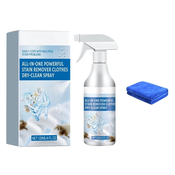 Active Enzyme Laundry Stain Remover - Powerful Oil Stain Cleaner for ...