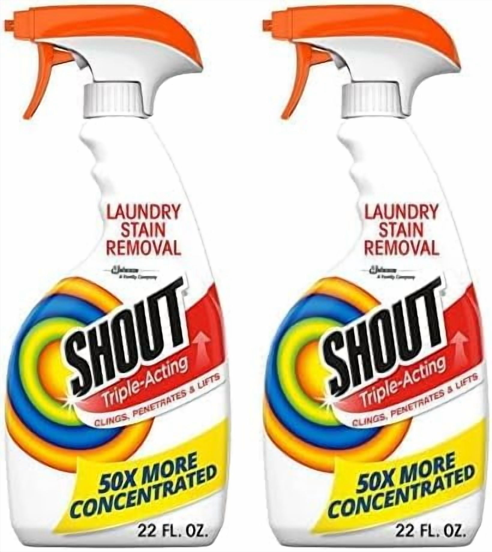 Active Enzyme Laundry Stain Remover Spray, Triple-Acting Formula Clings ...