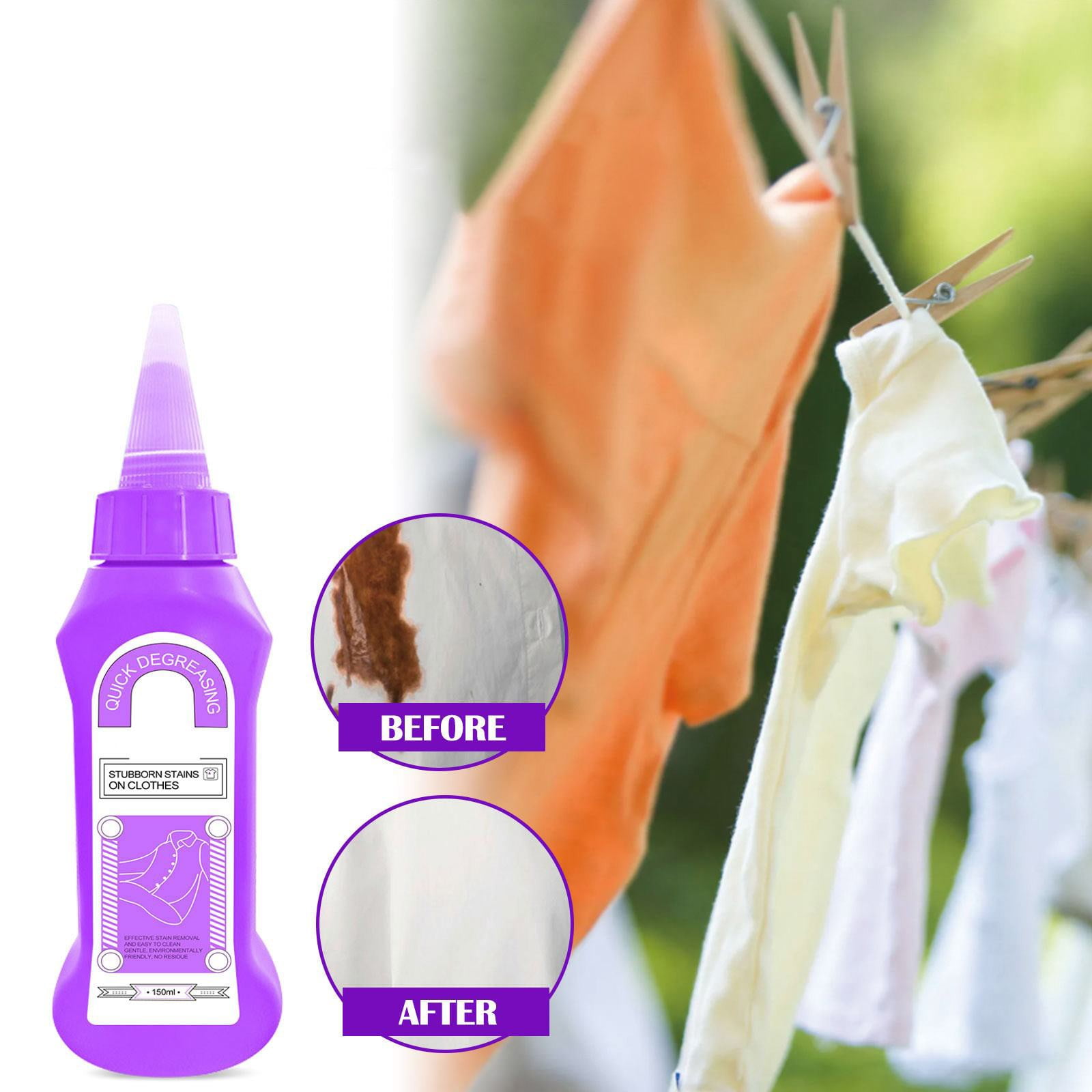 Active Enzyme Laundry Stain Remover Stains Stubborn Stains Oil Stains ...