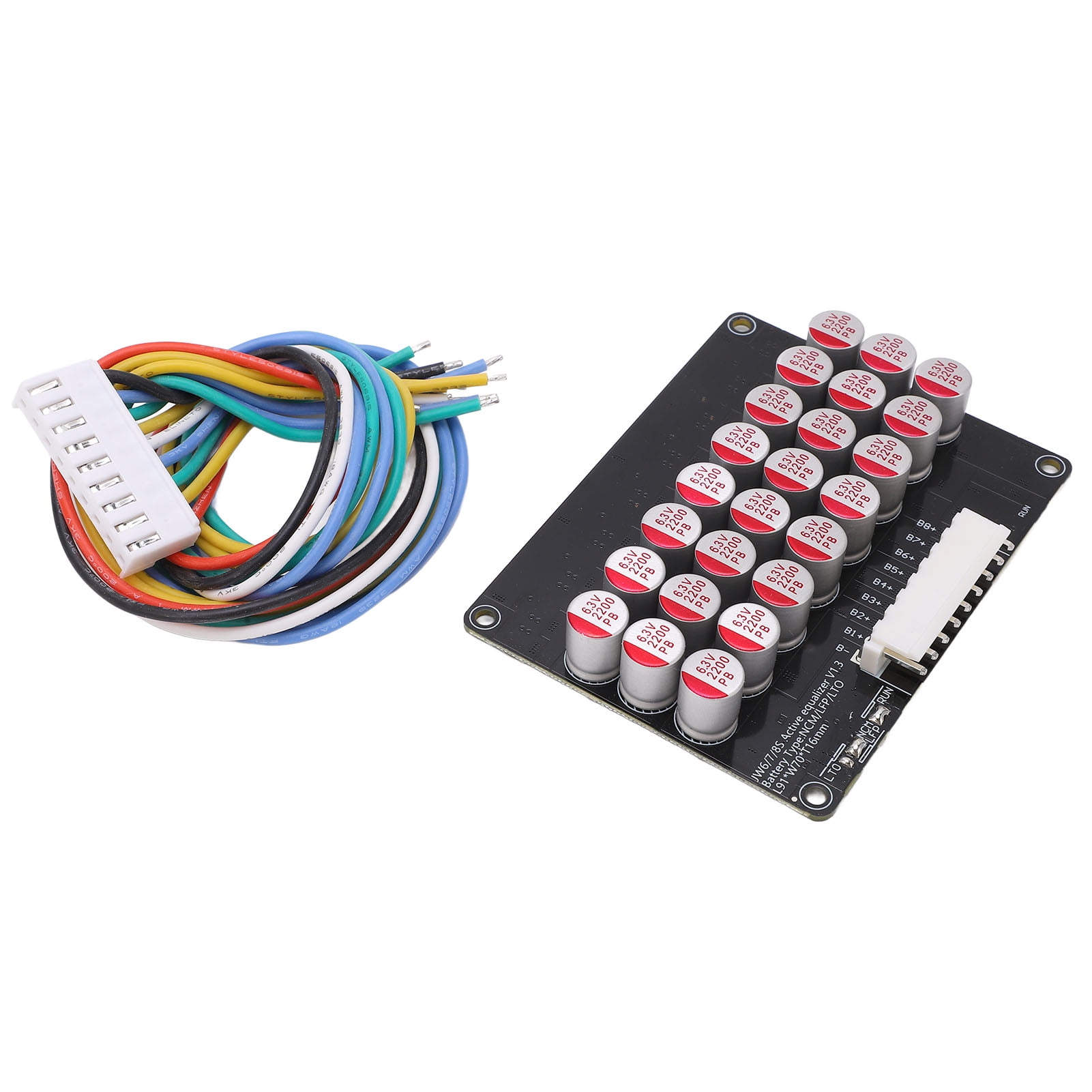 Active Equalizer Balancer 8S 5.5A Lifepo Li Ion LTO Lithium Battery Energy Transfer Board ...