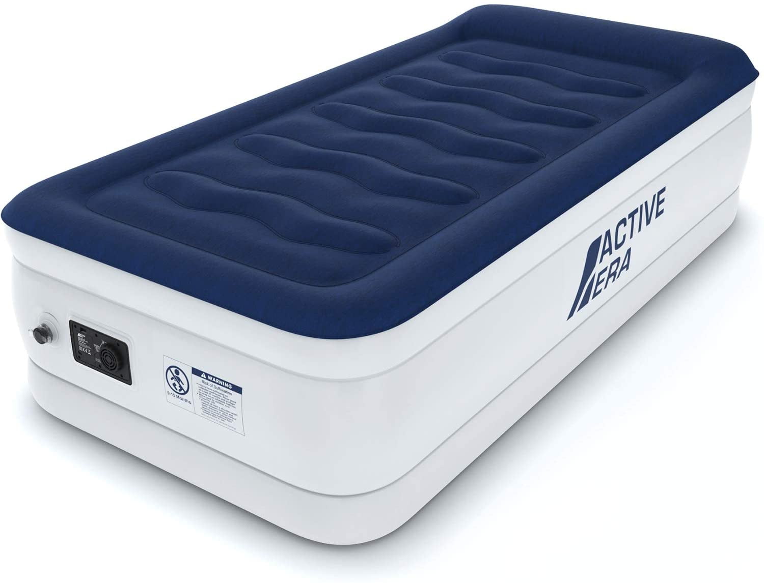 Active Era Luxury Queen Airbed - Inflatable Bed, Electric Pump, Raised ...
