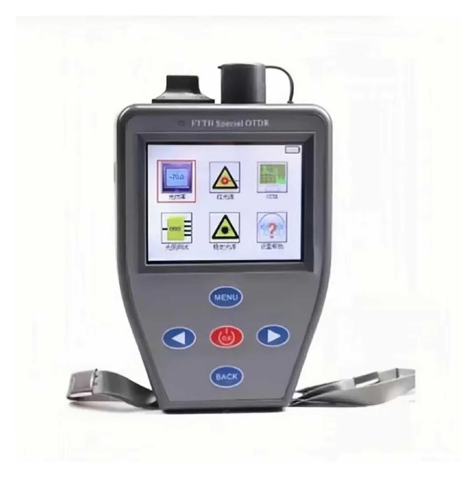 Active Fiber OTDR Handheld Mini With Optical Power Meter Stable Light ...