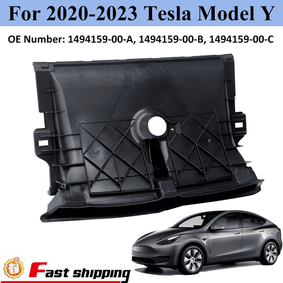 Active Grille Air Shutter Shroud Louver Cover For 2020 2021-2023 Tesla ...