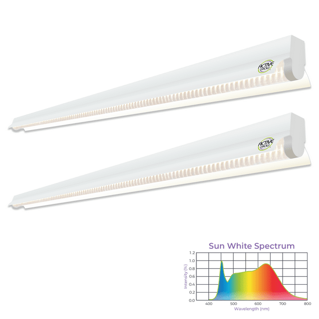 Active Grow 22W T5 4FT Horticultural Strip Light - Sun White Spectrum ...