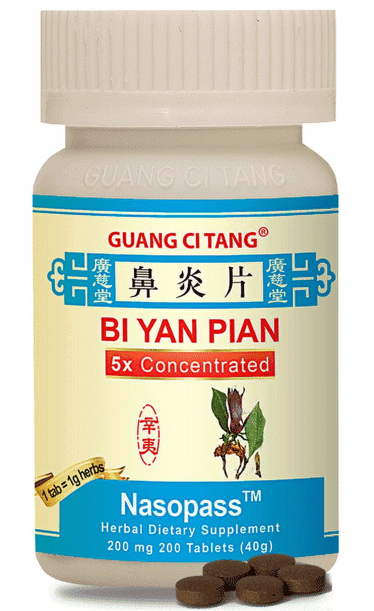 Herb Nasopass Bi Yan Pian: 200mg Nose Inflammation Nepal | Ubuy