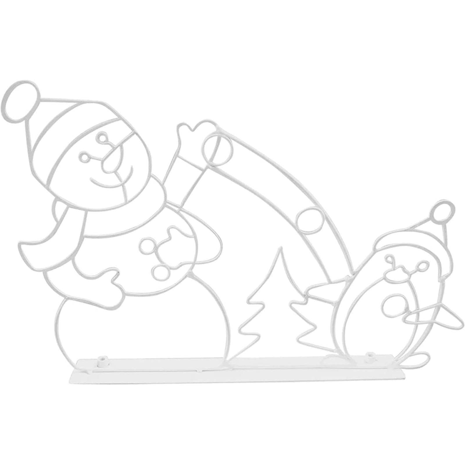 Active Light String Frame Holiday Party Christmas Outdoor Garden Snow ...