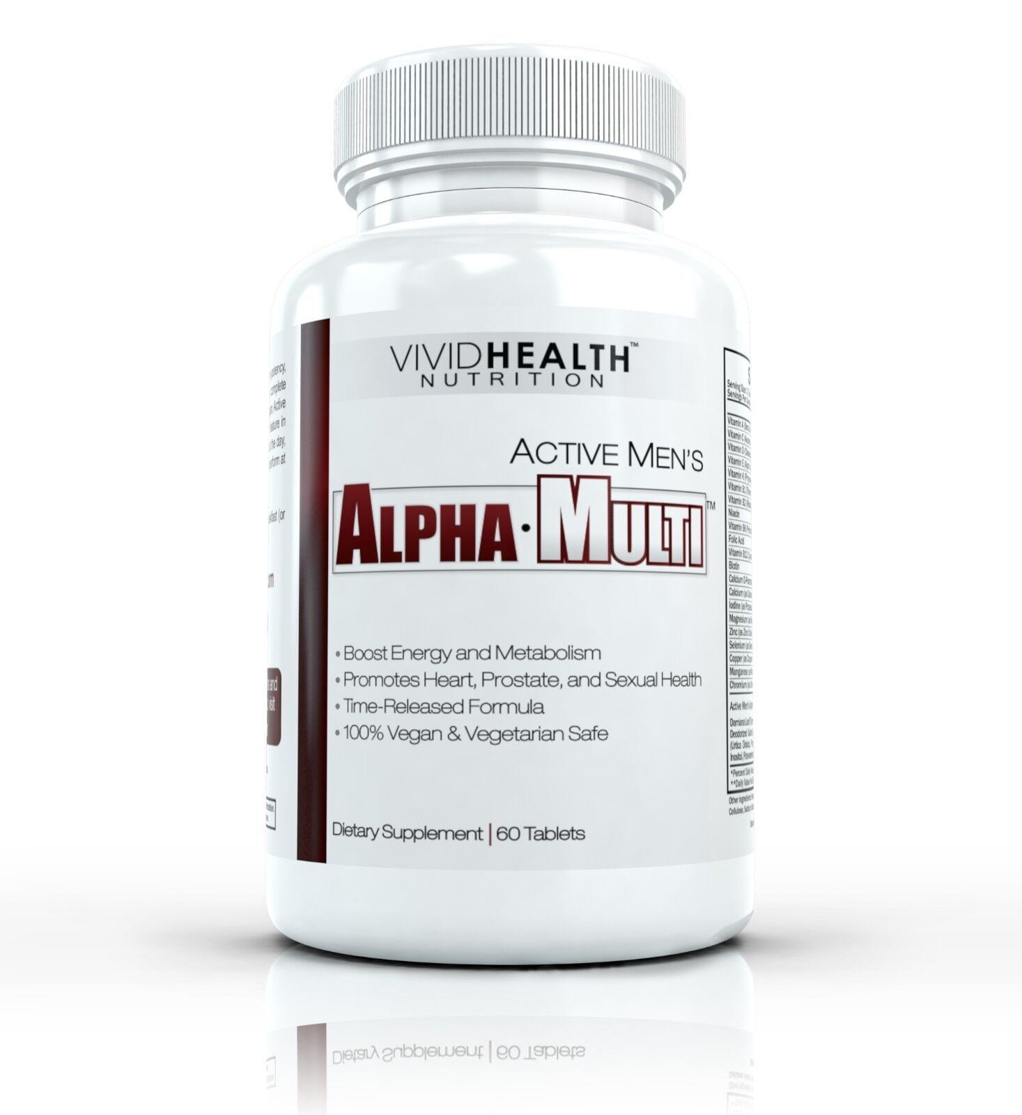 Active Men's ALPHA MULTI Daily Multivitamin for Men | High Potency ...