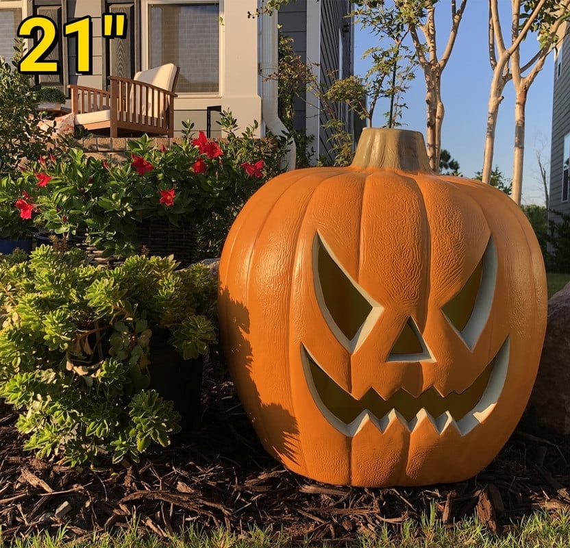 Halloween Decorations Clearance Sales! LED Pumpkin Light, Giant Furious ...