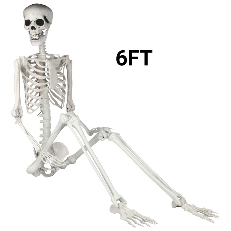 Active Mind Ltd 6FT Animated Giant Skeleton - Motorized Mega Yard ...