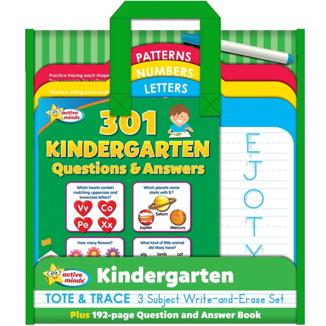 Active Minds Kindergarten Tote and Trace - Walmart.com