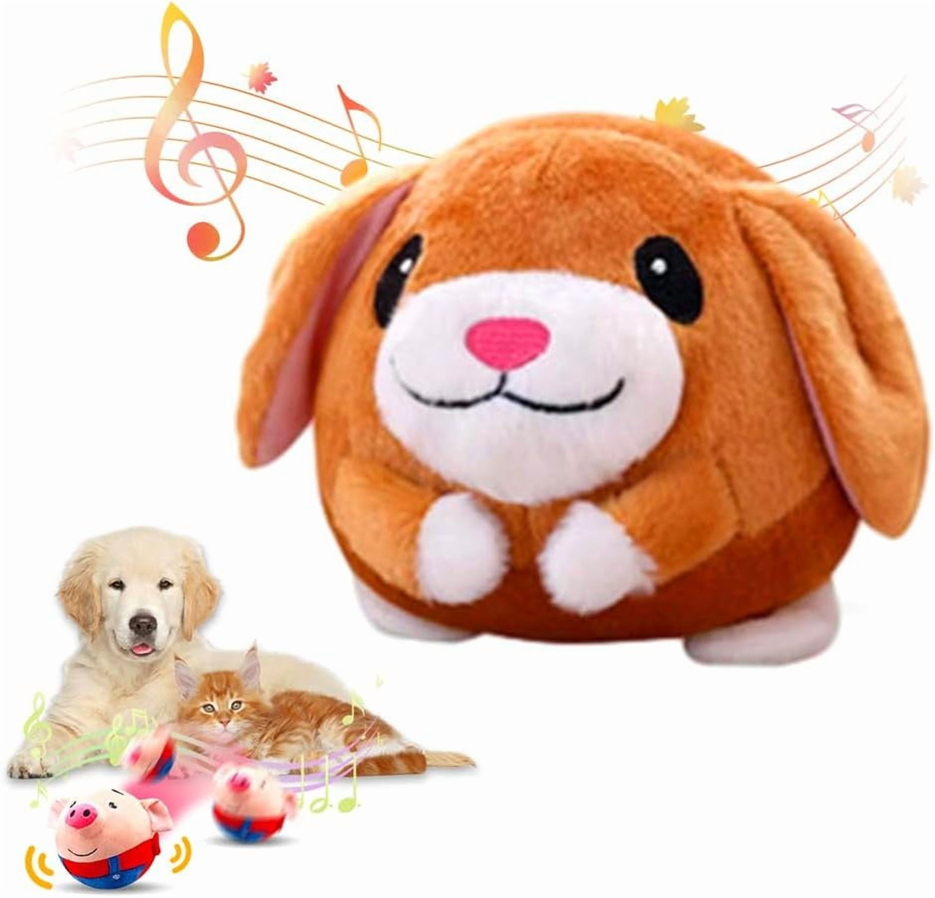 Active Moving Pet Plush Toy, 2026 New Interactive Dog Toys for Small ...