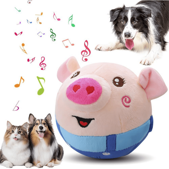 Active Moving Pet Plush Toy, 2026 New Remote Control Interactive Dog ...