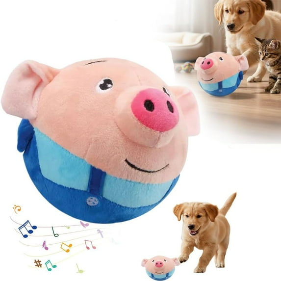 Active Moving Pet Plush Toy, Active Moving Plush Dog Toy with ...