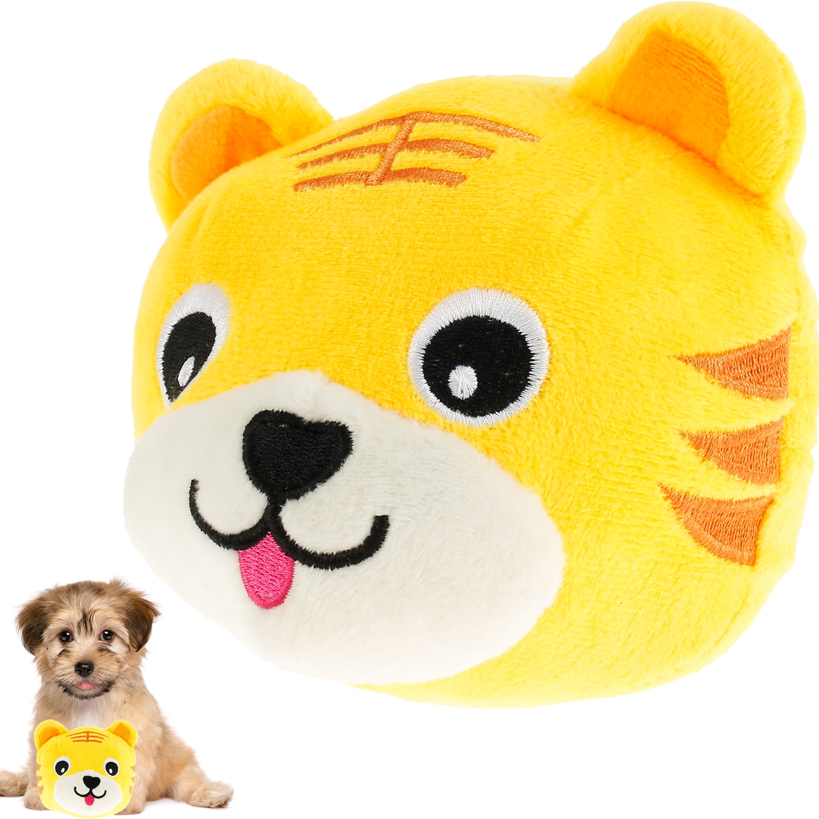 Active Moving Pet Plush Toy with Detachable Cover Cartoon Moving ...
