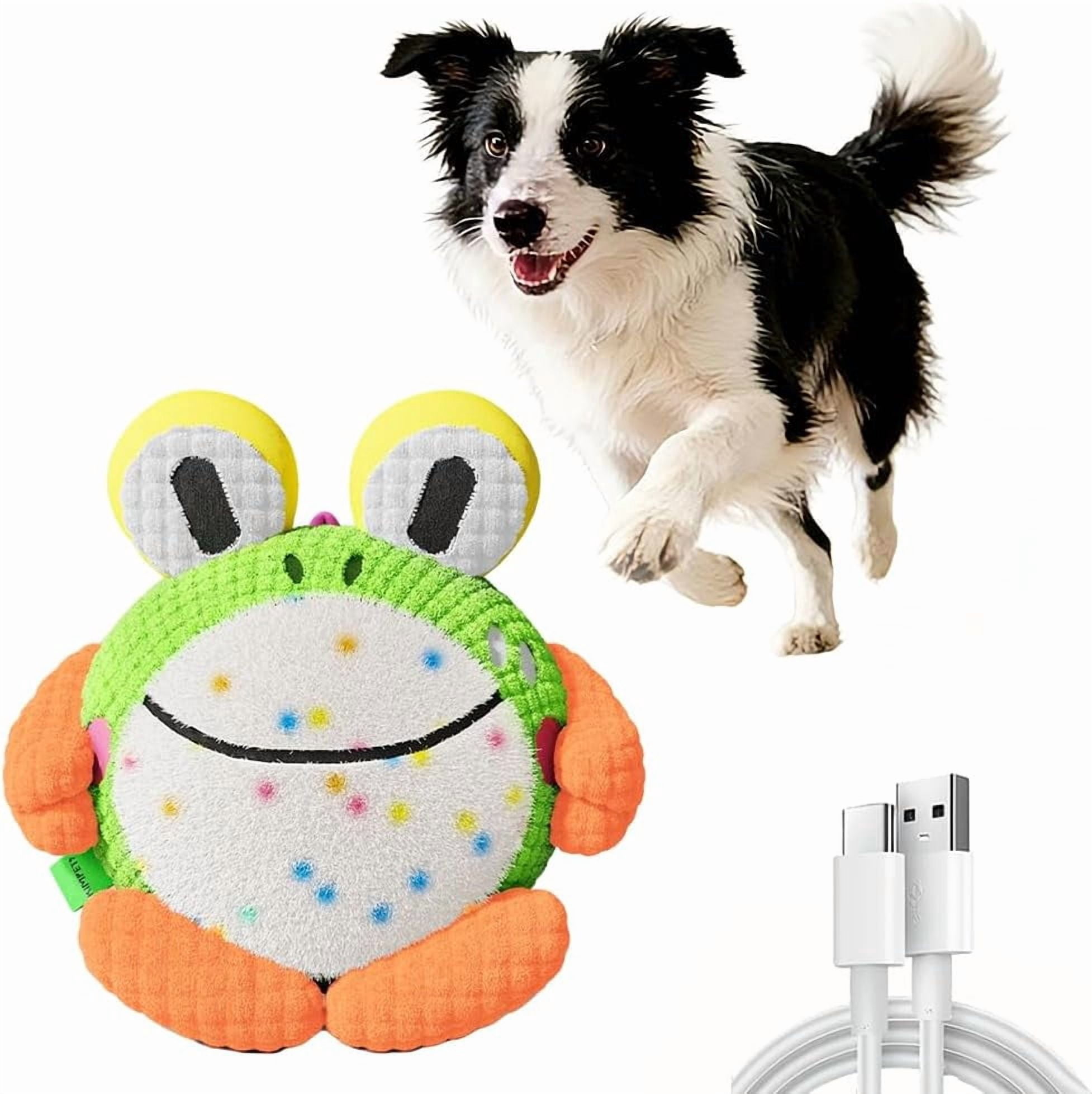 Active Moving Pet Plush Toy, Moving Interactive Squeaky Dog Toy Small ...