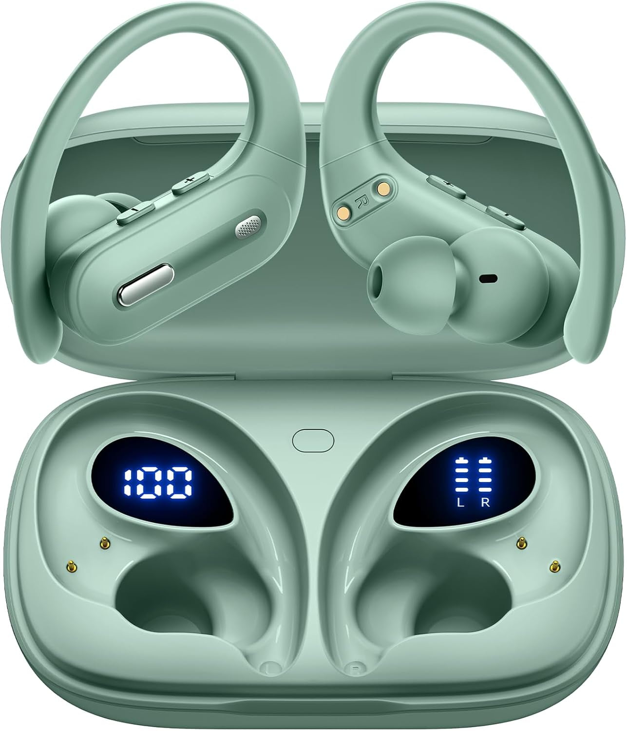 Active Noise Cancelling Bluetooth Headphones Wireless Earbuds 90 Hrs ...