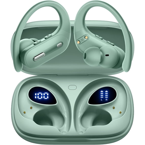 Active Noise Cancelling Bluetooth Headphones Wireless Earbuds 90 Hrs ...