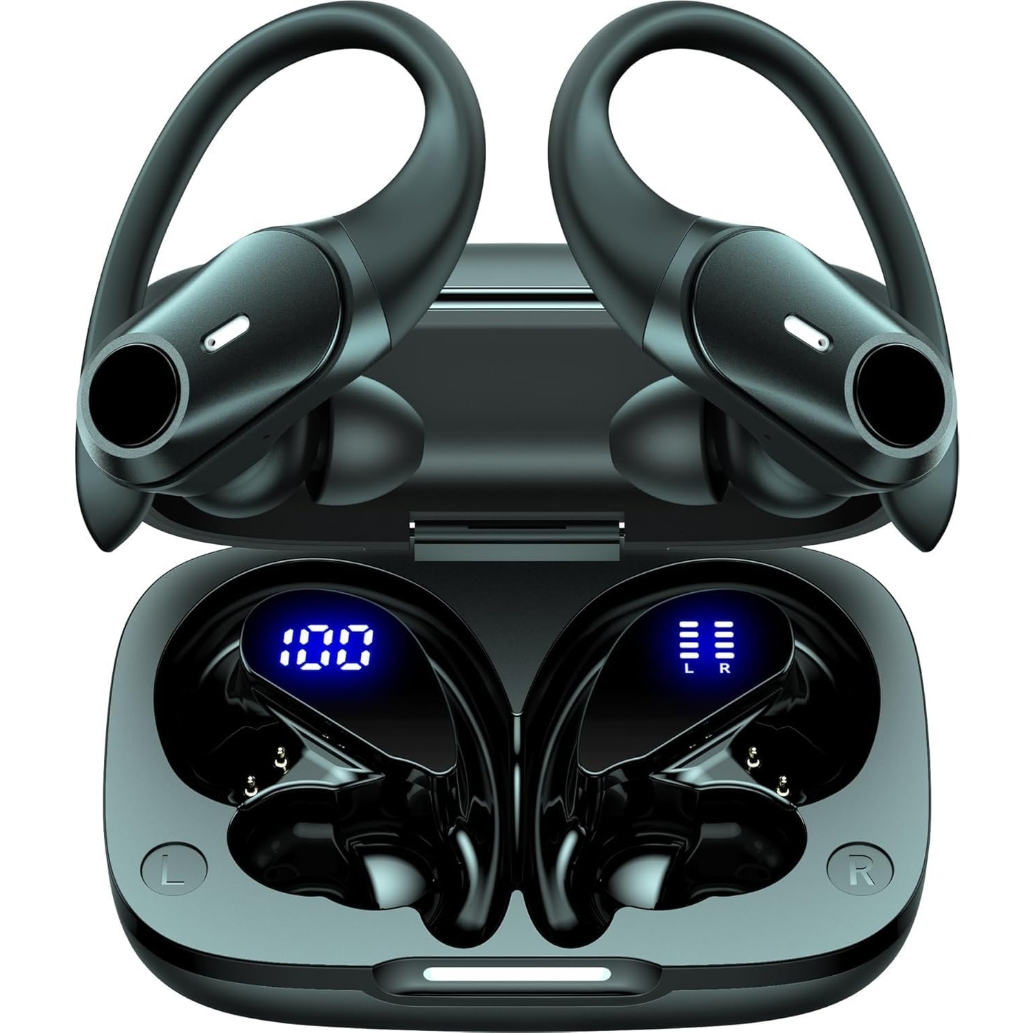 Active Noise Cancelling Ear Buds Wireless Earbuds Bluetooth Headphones ...