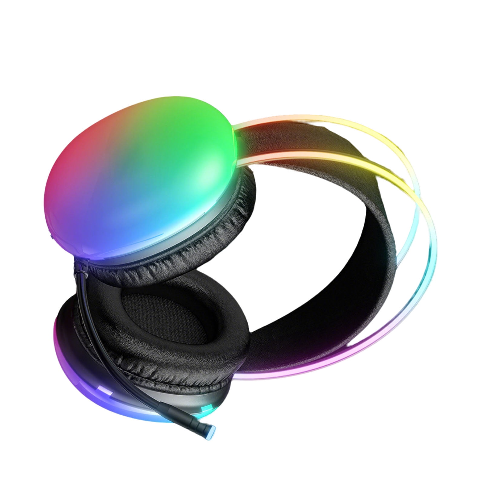 Active Noise Cancelling Headphone Over Ear Gaming Headphone Deeper Bass ...