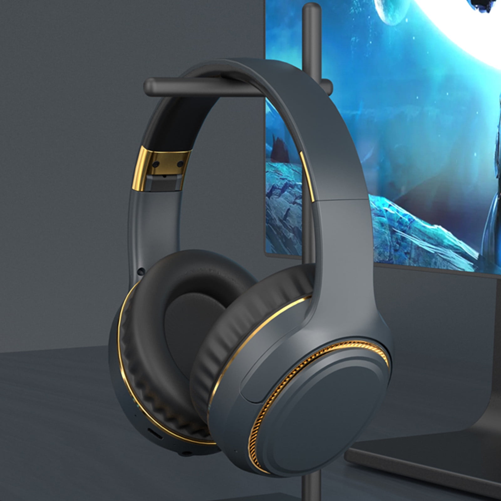 Active Noise Cancelling Headphones 100H Playtime Wireless Over Ear ...