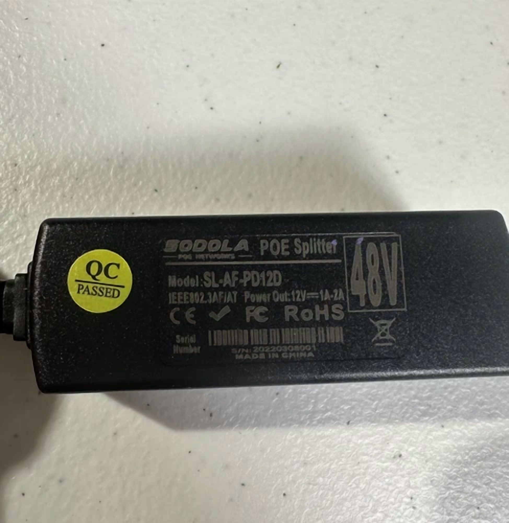 Active Poe Splitter Power Sl-Af-Pd12D - Walmart.com